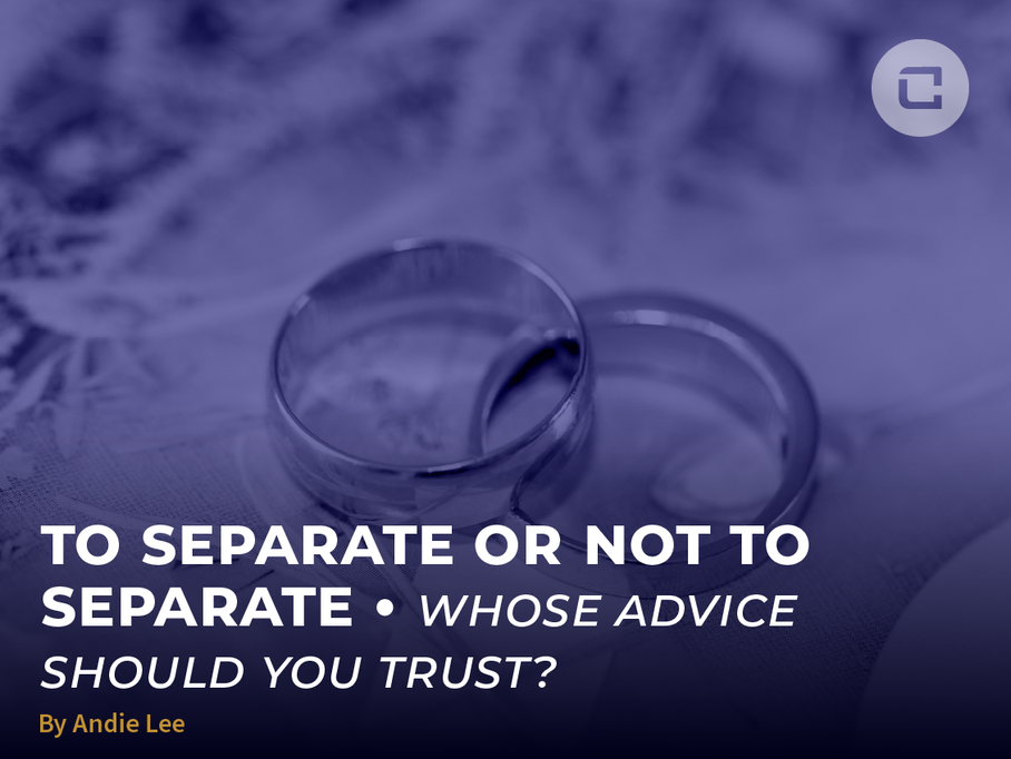 To Separate or Not to Separate | Croy Legal | Blog